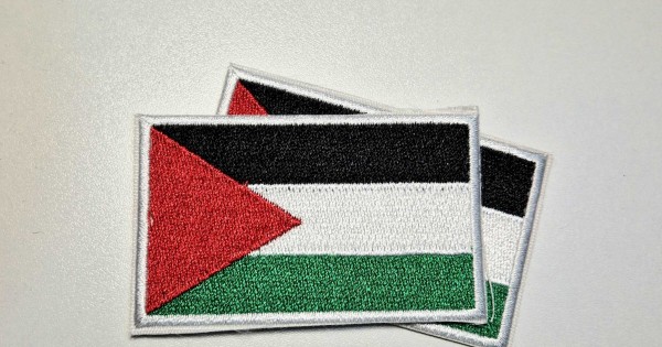 Palestinian Flag Patch