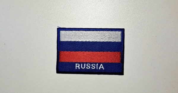 Russian Flag Patch